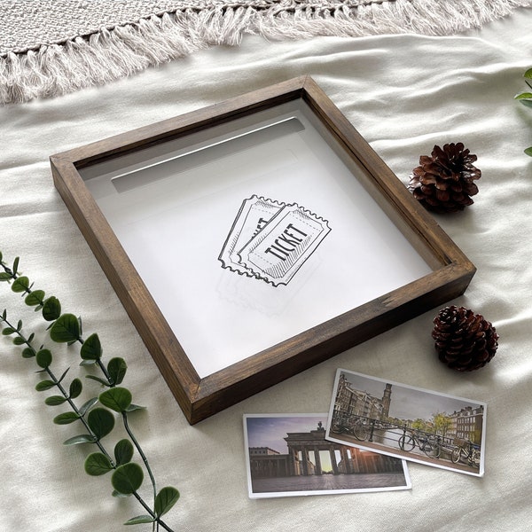 Admit One Shadow Box - Etsy