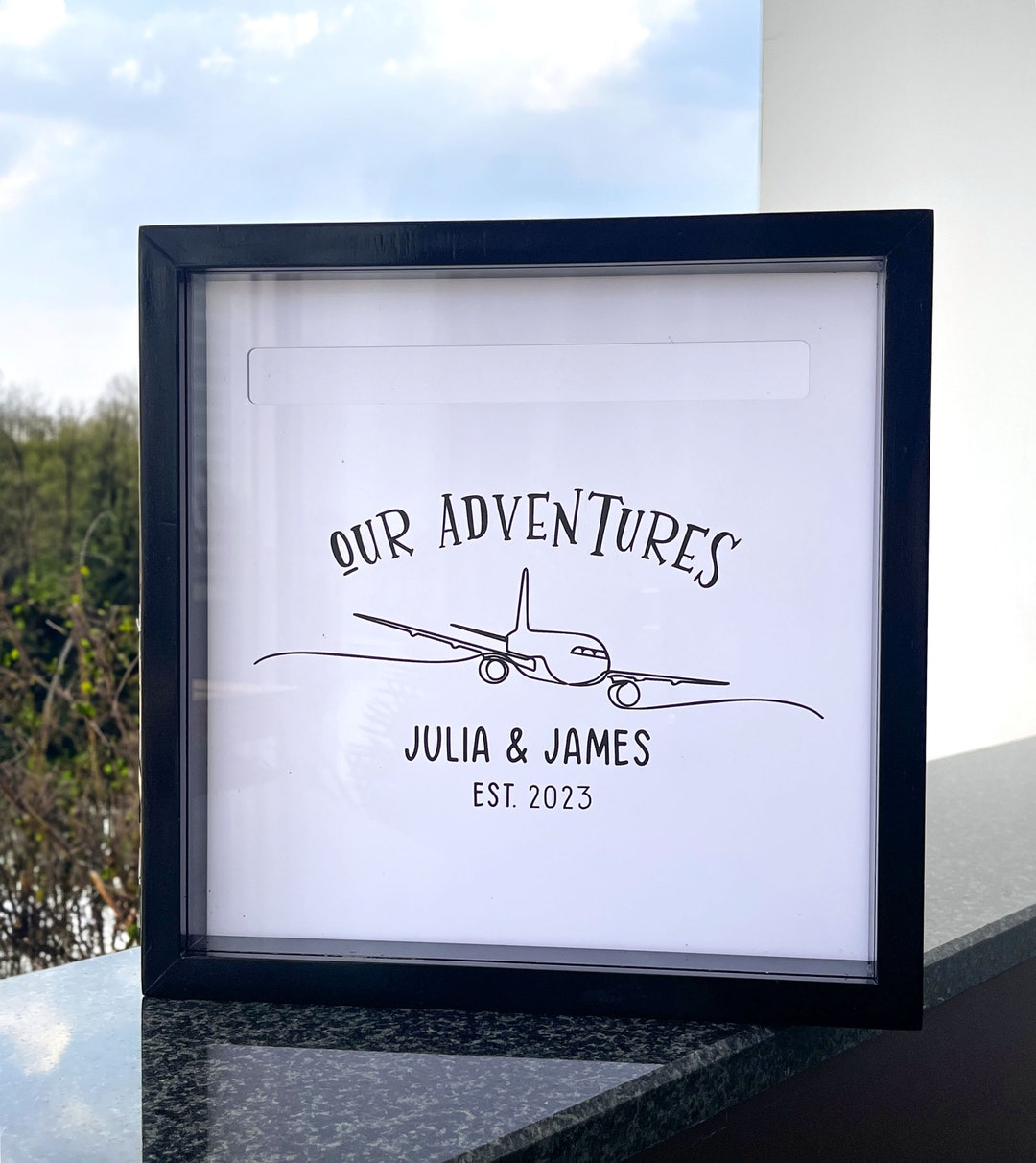 Personalized Our Adventures Box, Couple Adventure Archive Box, Wooden ...