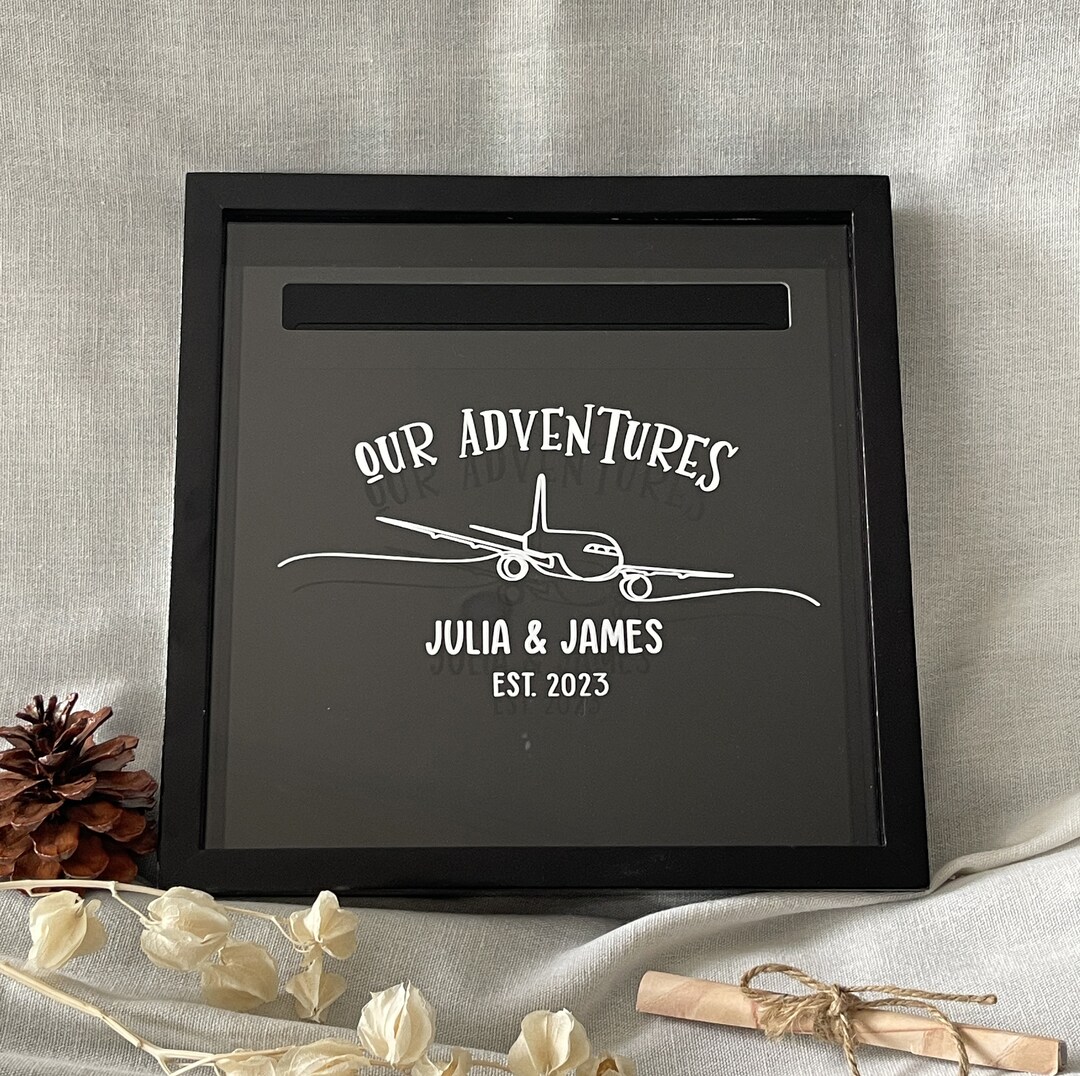 Personalized Travel Memory Box Gift. Custom Wooden Keepsake Box ...