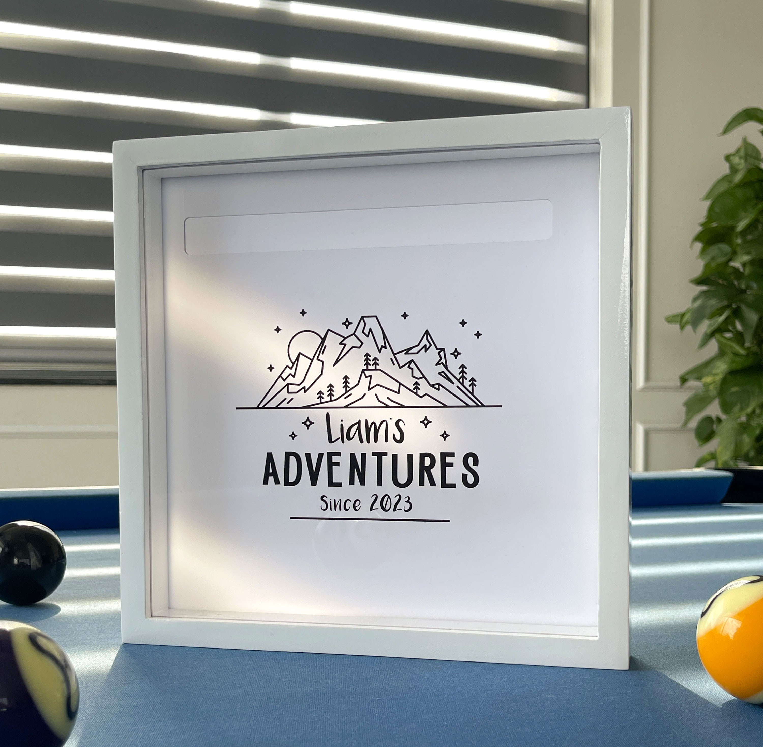 Custom Adventure Archive Box, Couple Travel Memory Box, Memory Wooden ...