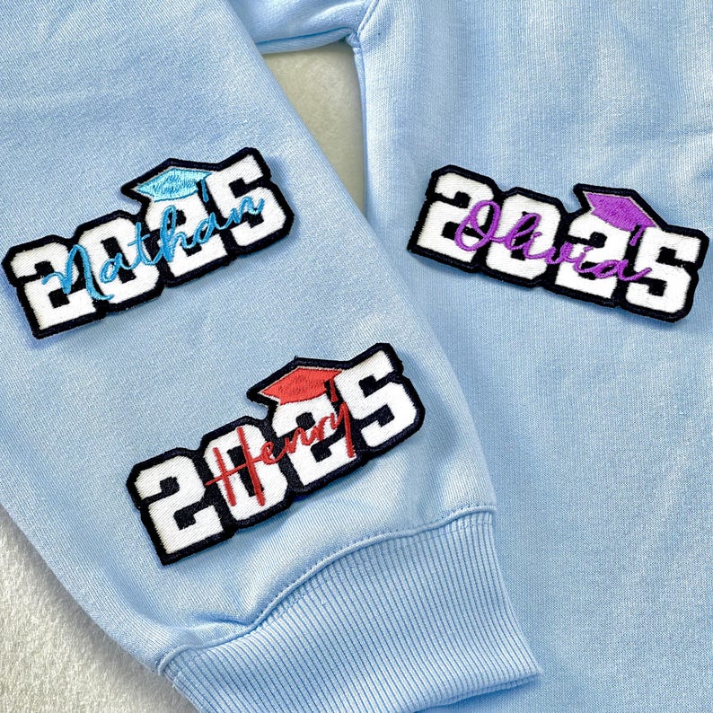 Custom Class of 2026 Embroidered Patch – Graduation Gift - Etsy