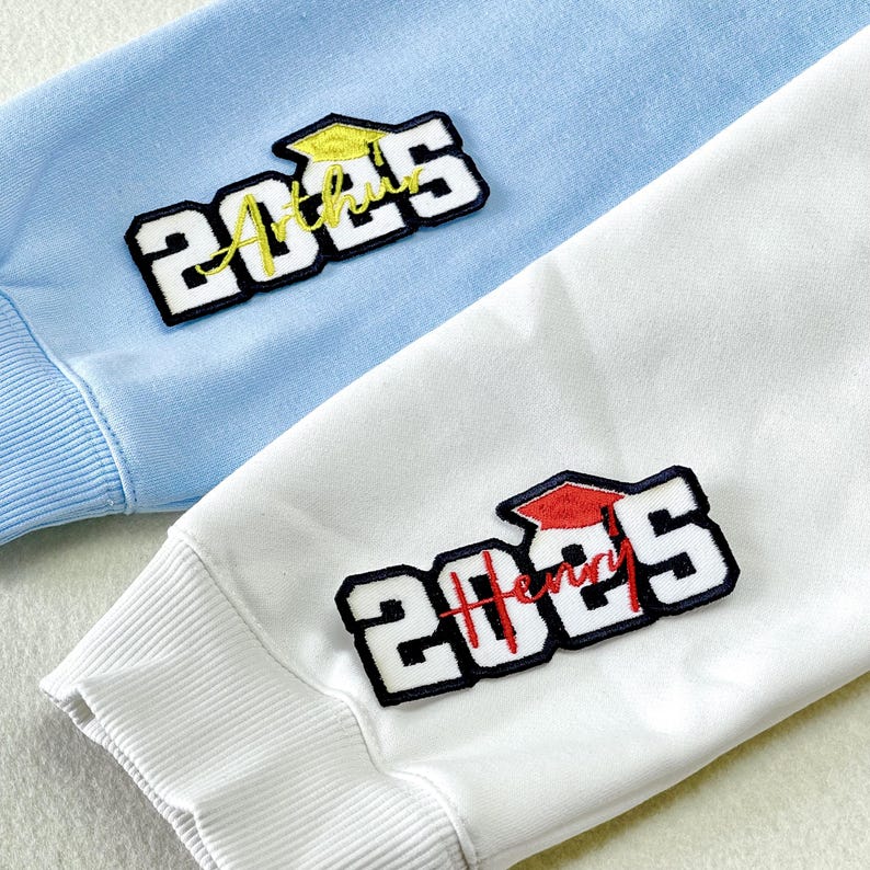 Custom Class of 2026 Embroidered Patch – Graduation Gift - Etsy