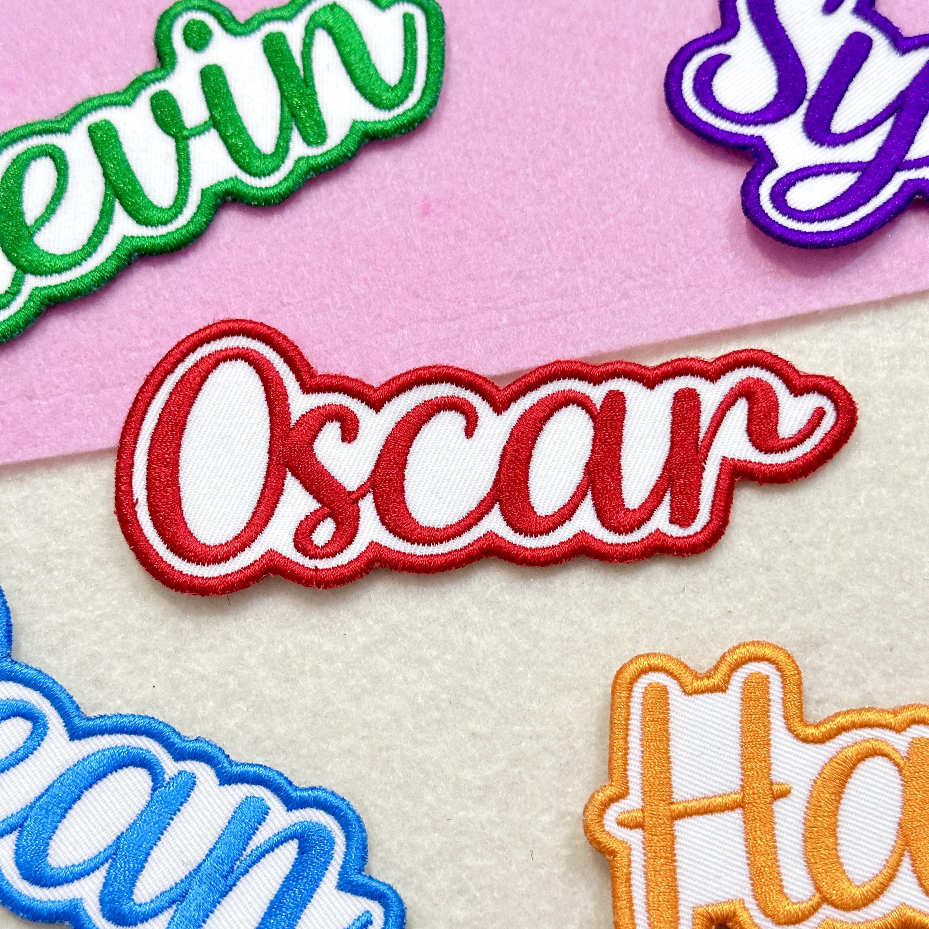 Personalized Embroidered Name Patch, Custom Sew,iron-on Applique - Etsy