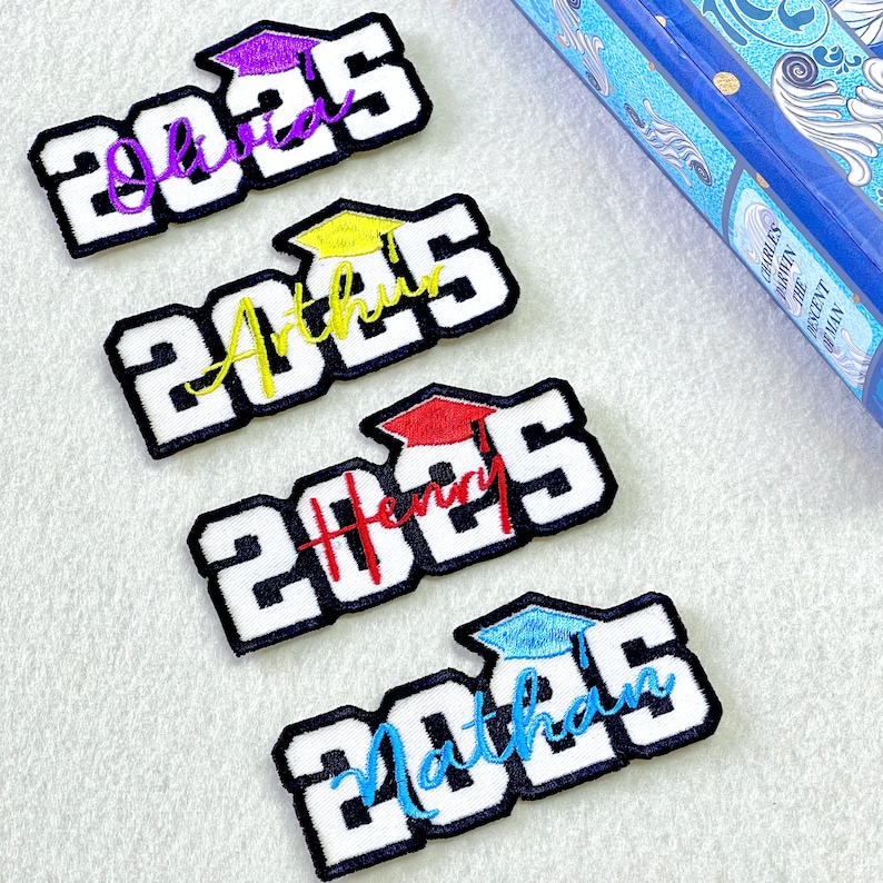 Custom Class of 2026 Embroidered Patch – Graduation Gift - Etsy