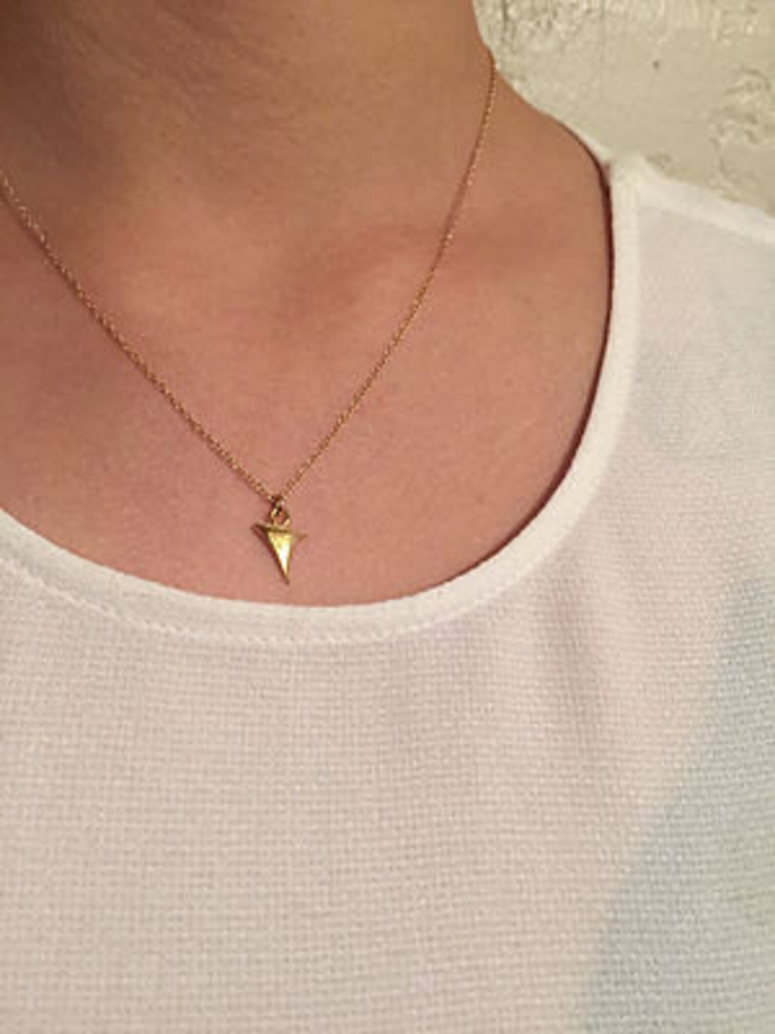 Gold Thorn Necklace Rose Thorn Necklace Thorn Jewelry - Etsy
