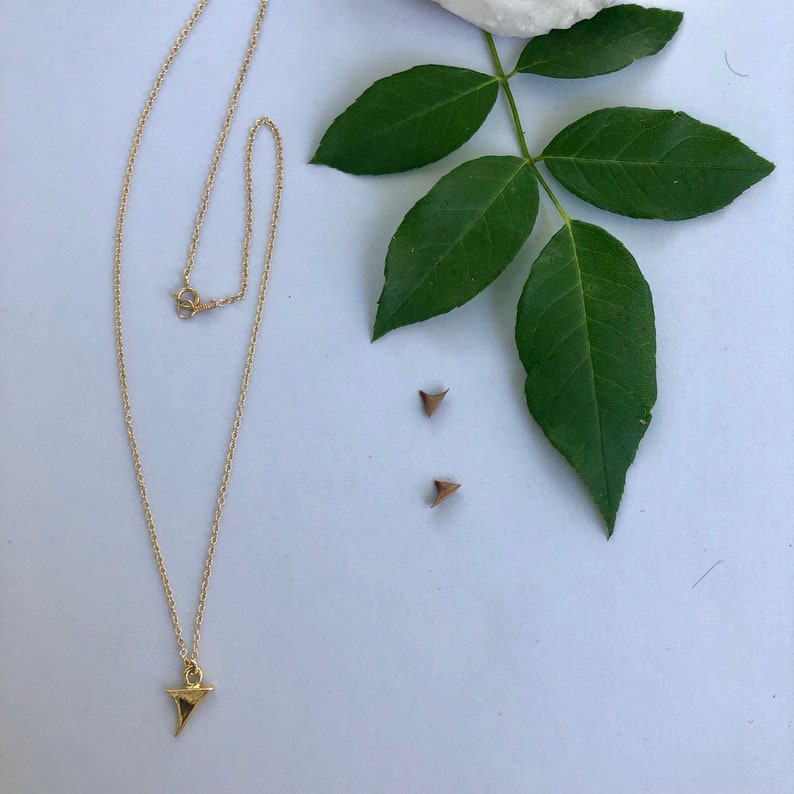 Gold Thorn Necklace Rose Thorn Necklace Thorn Jewelry | Etsy