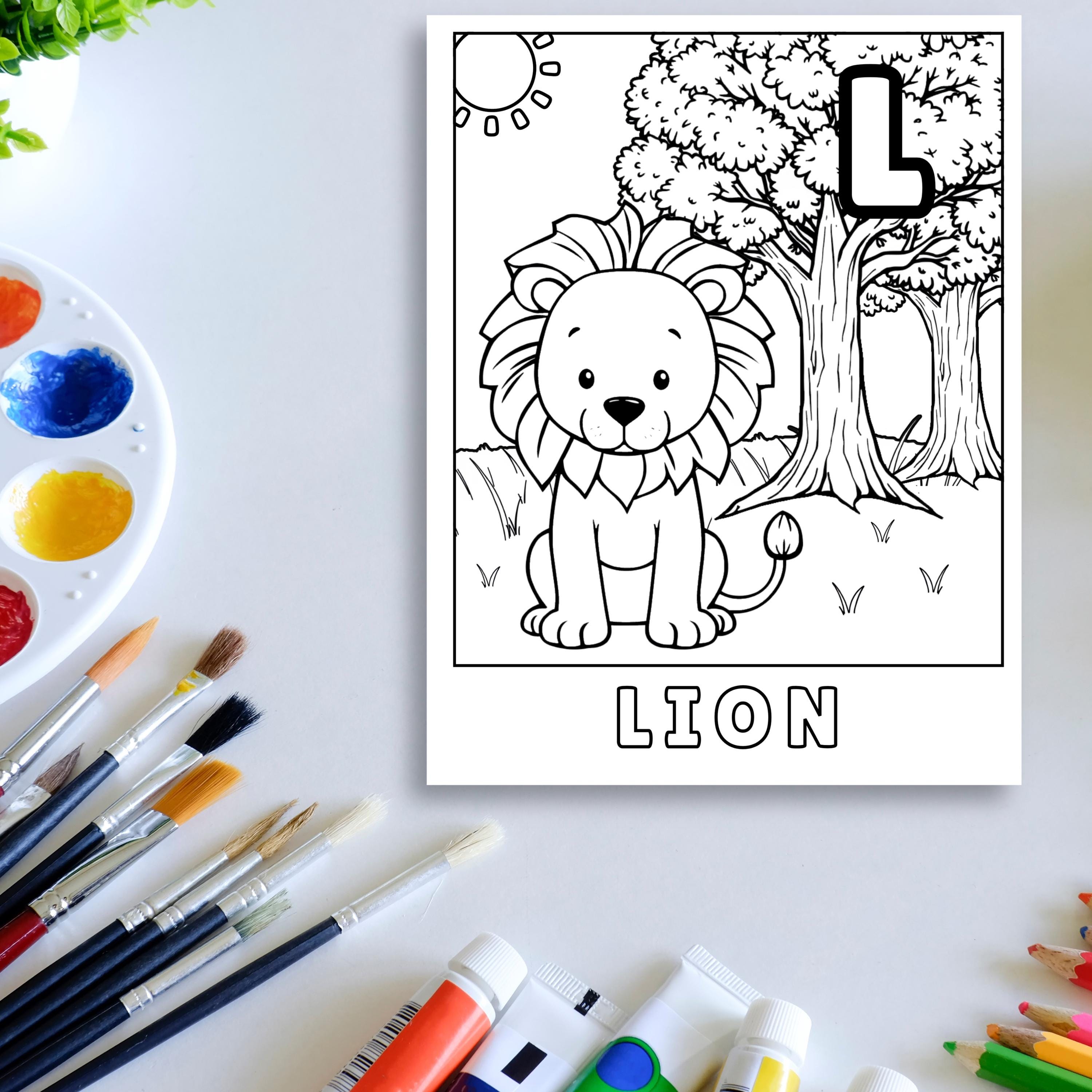 Coloring Pages for Toddlers | Alphabet Coloring Pages | ABC Coloring ...