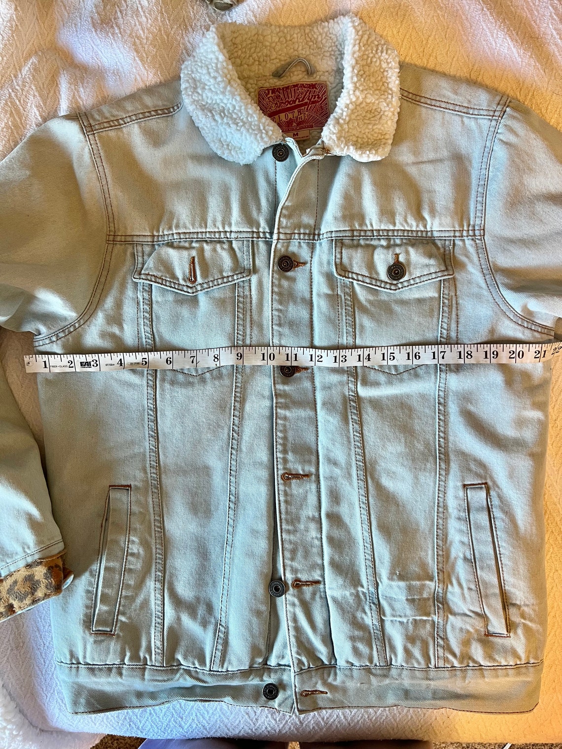 Lainey the Longhorn. is a Unique Cowgirl Western Jean Jacket, Leopard ...