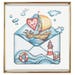 Envelope Cross Stitch Pattern Instant PDF Download - Whimsical Envelope ...