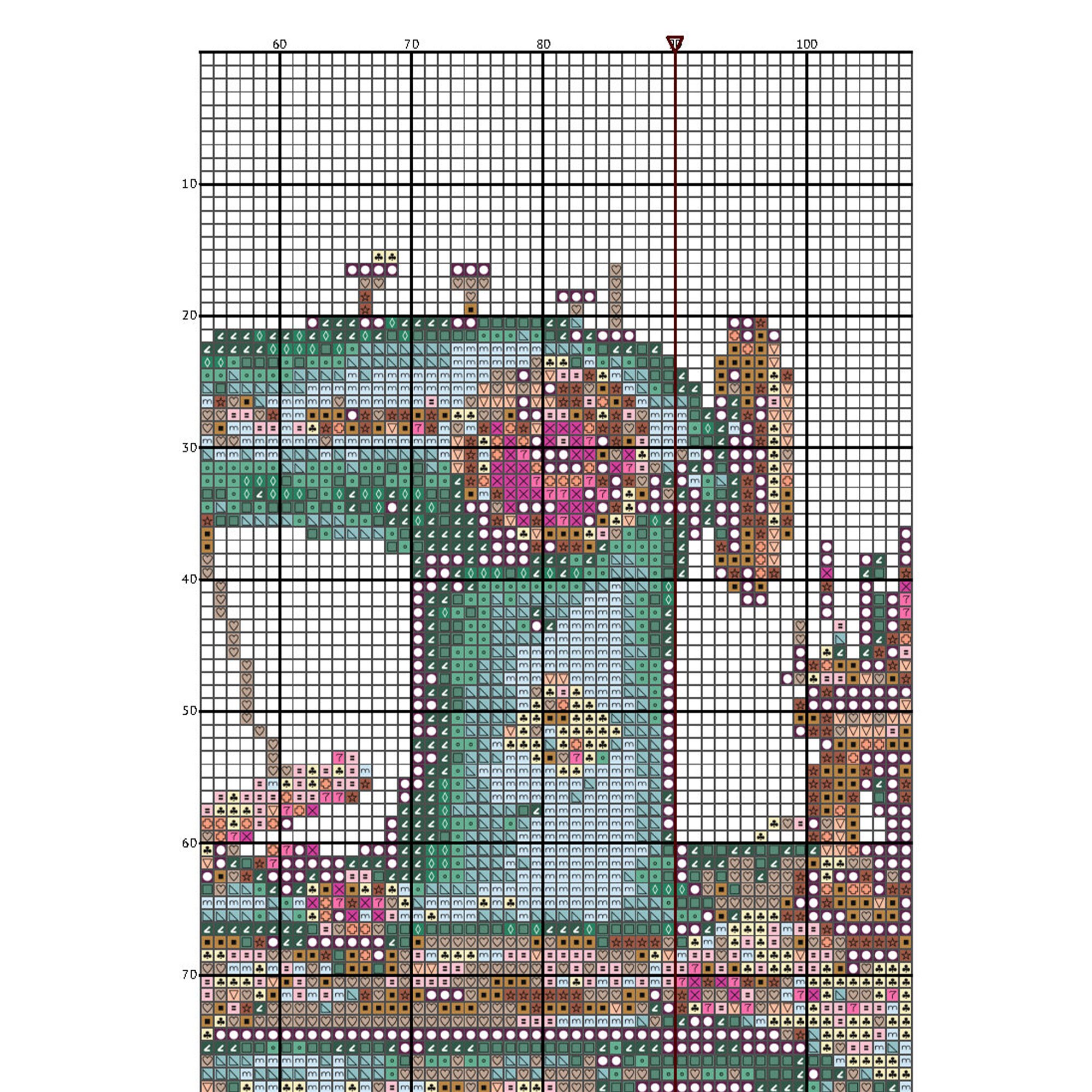 Sewing Machine Cross Stitch Pattern Instant PDF Download Sewing Machine ...