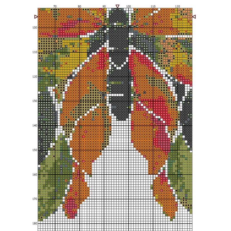 Butterfly Cross Stitch Pattern Instant PDF Download - Leaf Butterfly ...