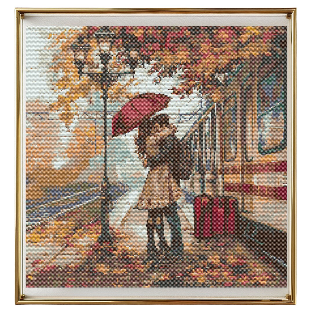 Man and Woman Cross Stitch Pattern Instant PDF Download - Man and Woman ...