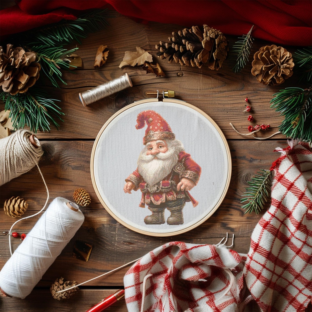 Dwarf Cross Stitch Pattern Instant PDF Download - Christmas Dwarf ...
