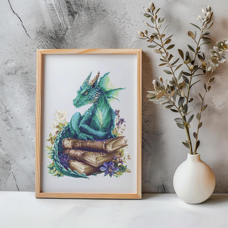 Dragon Cross Stitch Pattern - Etsy