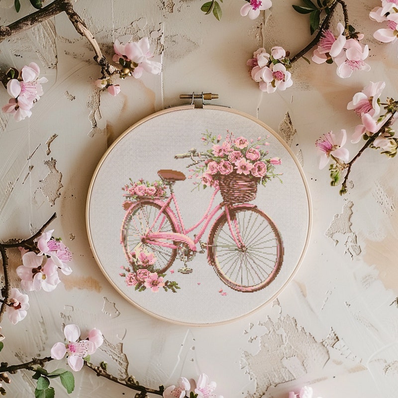 Stitch Bicycle Basket - Etsy