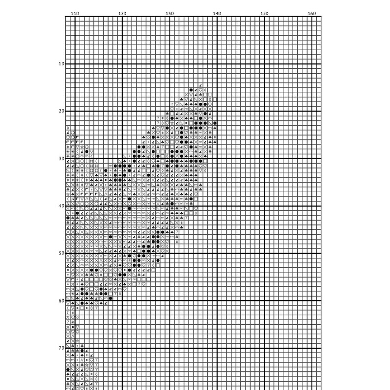 Donkey Cross Stitch Pattern Instant PDF Download - Donkey With Leopard ...