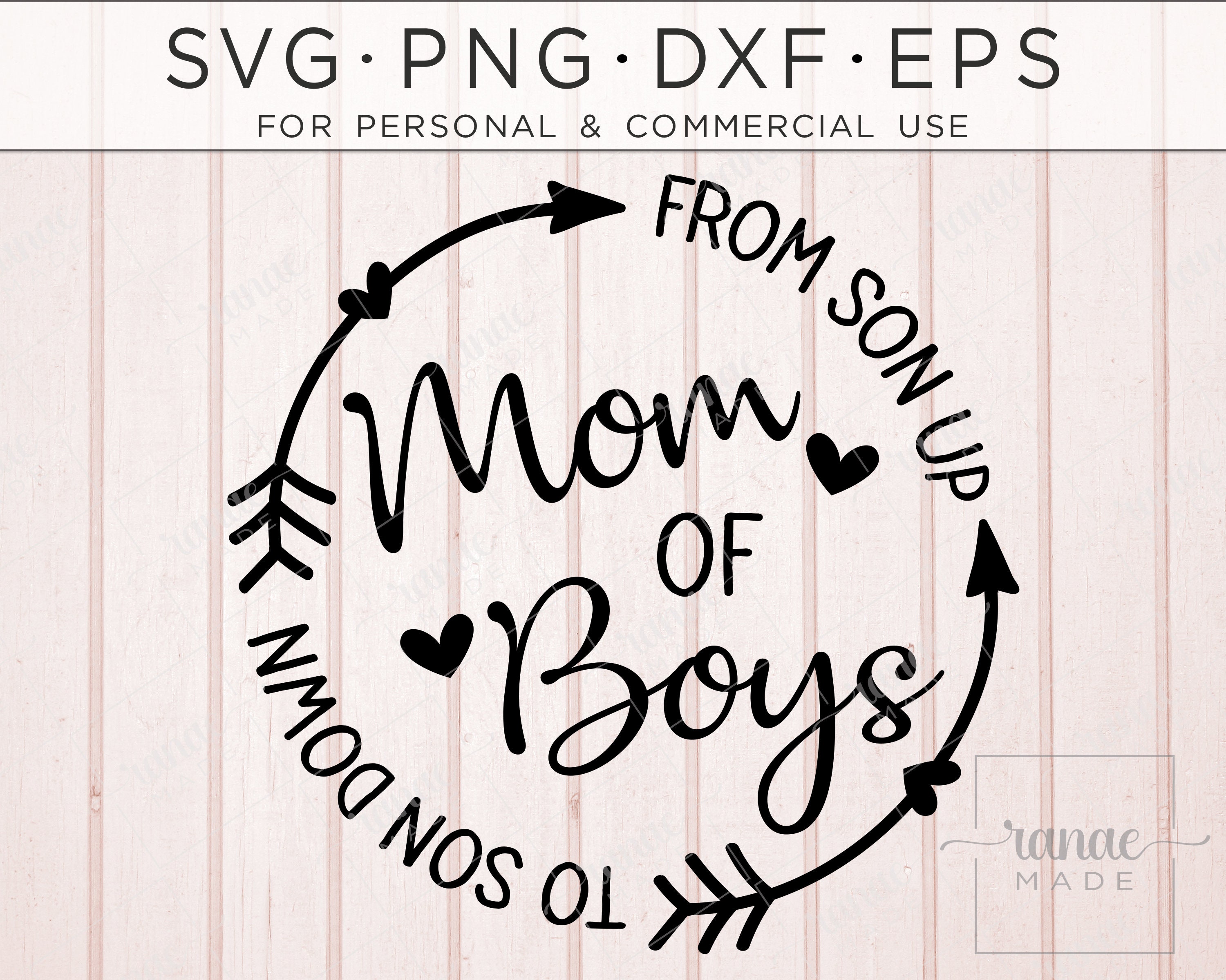 Mom of Boys Svg Mama Svg Boy Mama Svg Mom of Sons Svg Mom - Etsy