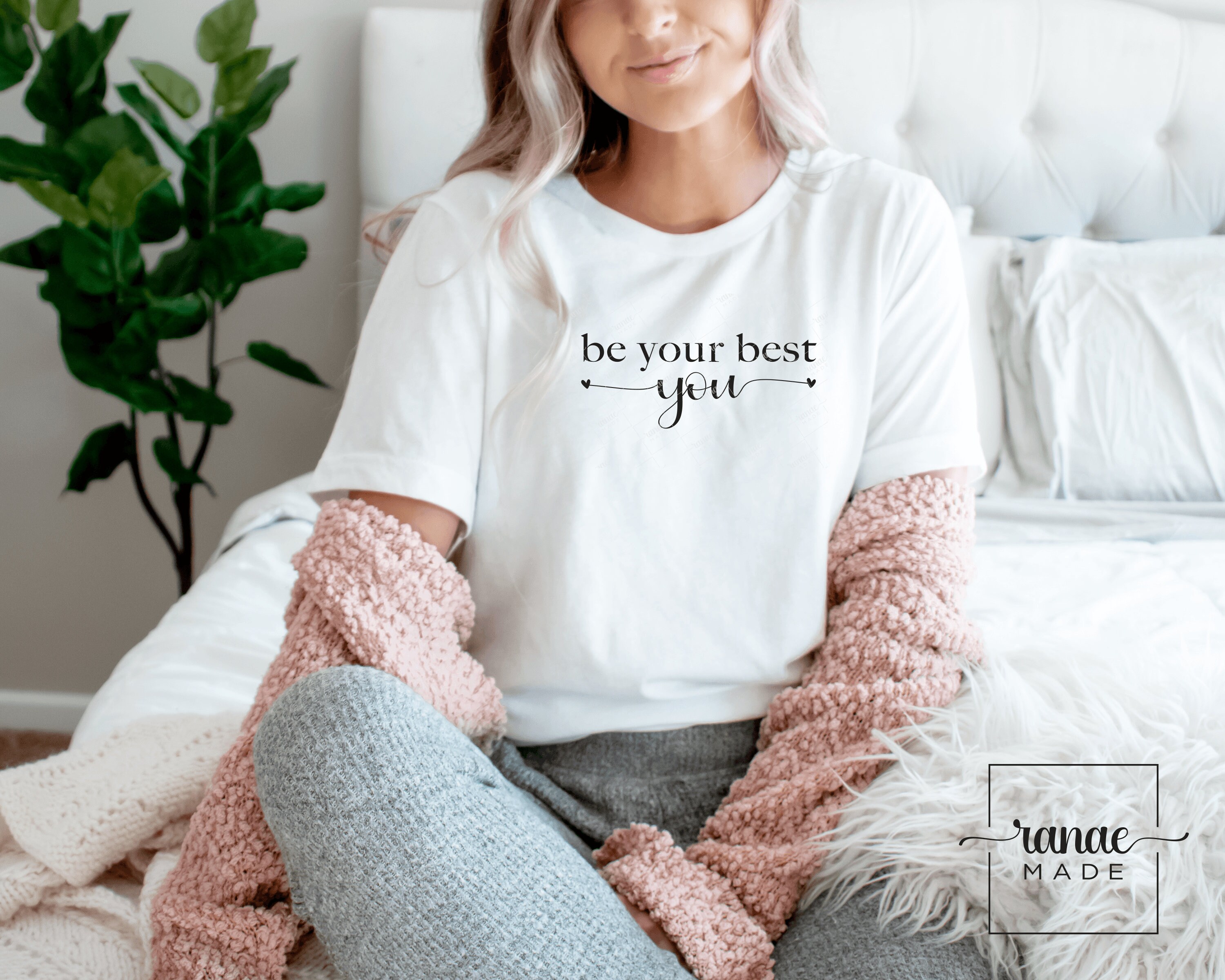 Girly Svg Motivational Svg Be Your Best You Positive Svg | Etsy