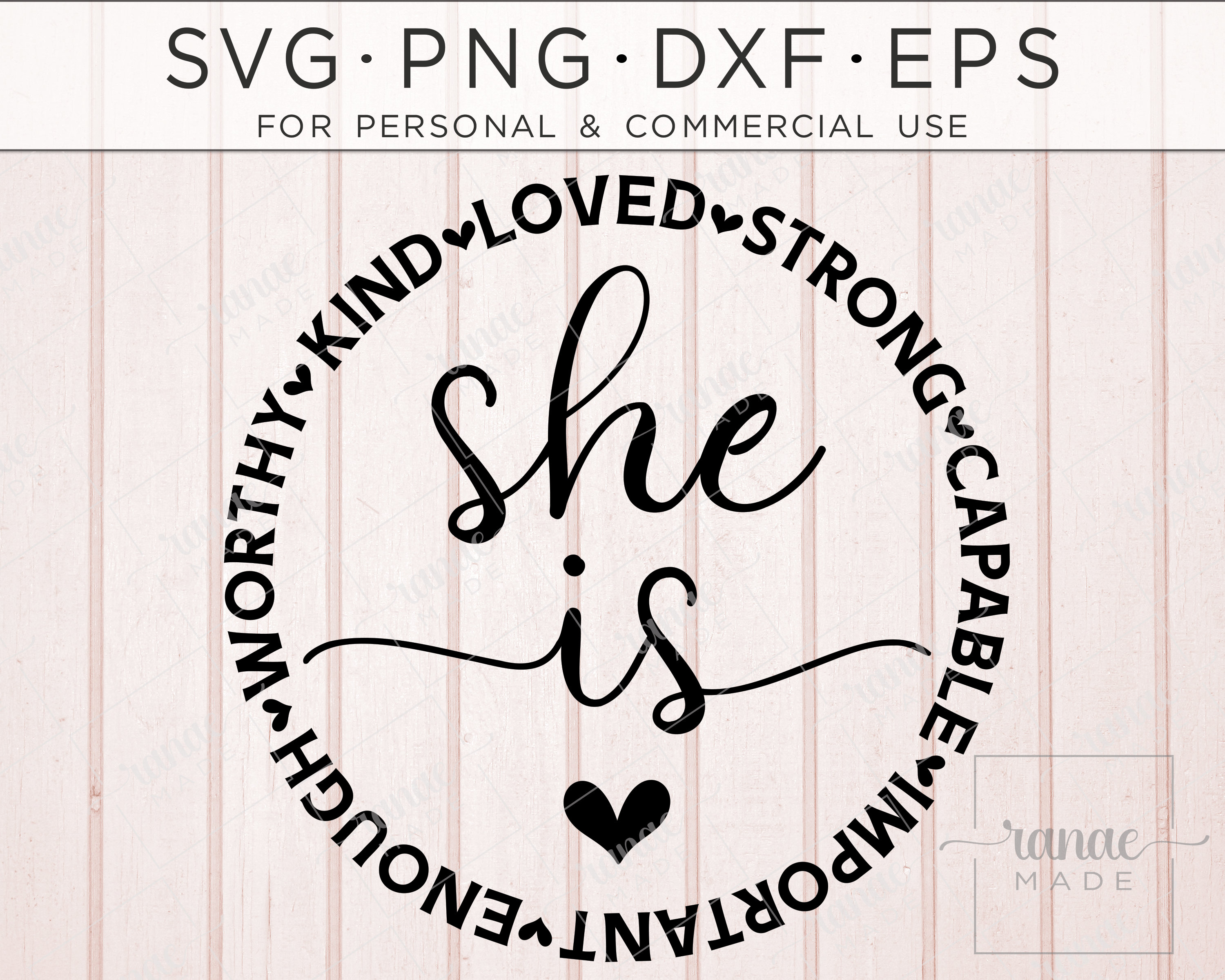 Girly Svg Motivational Svg Feminist Svg She is Strong Svg - Etsy Canada