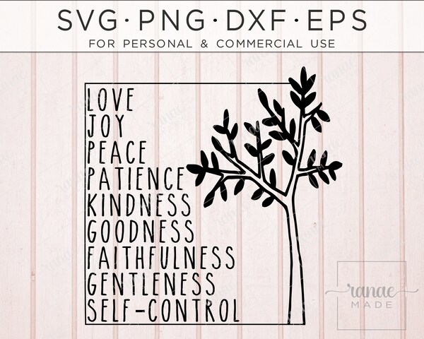 Fruit of the Spirit Printable, Fruit of the Spirit for Kids, Fortune ...