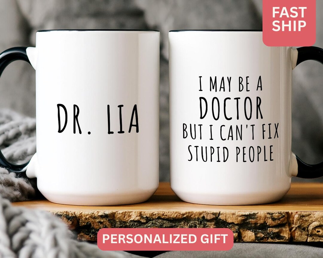 Personalized Doctor Coffee Mug, Custom Doctor Coffee Mug, Future Doctor ...