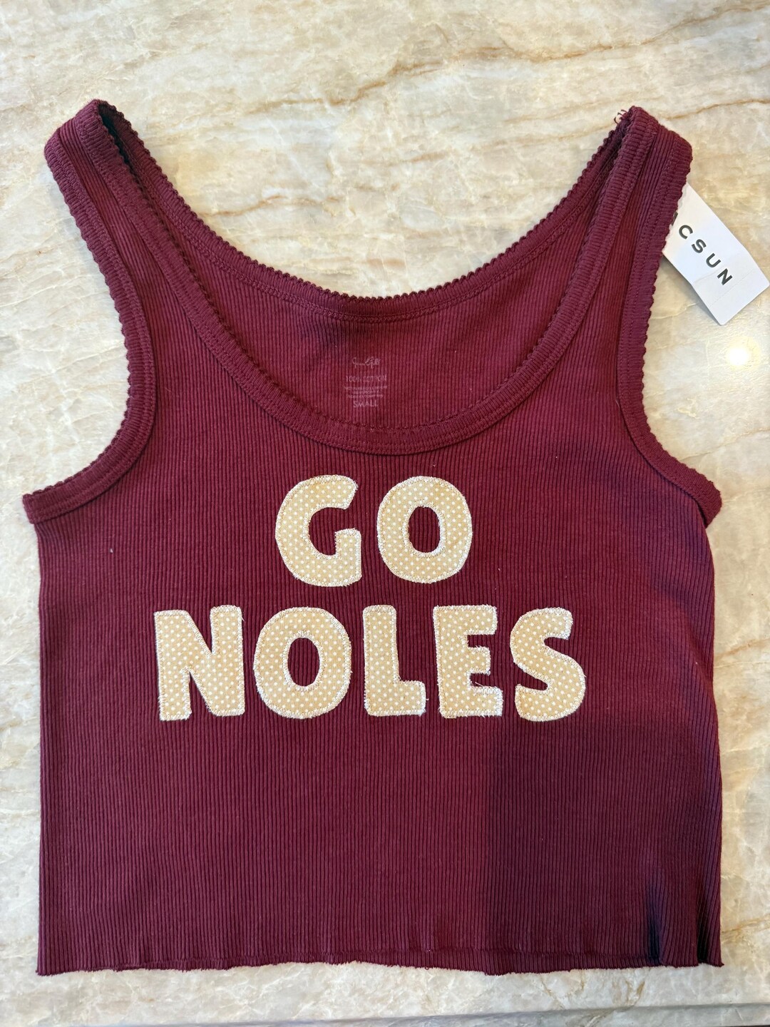FSU Go Noles Tank - Etsy