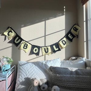 CU Boulder Bunting - Etsy