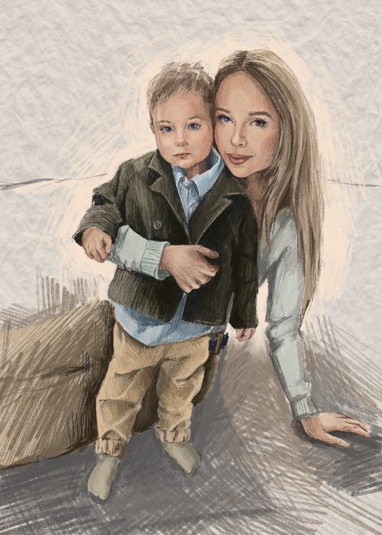 Digital Portraits | Art | Portrait | Drowing - Etsy UK