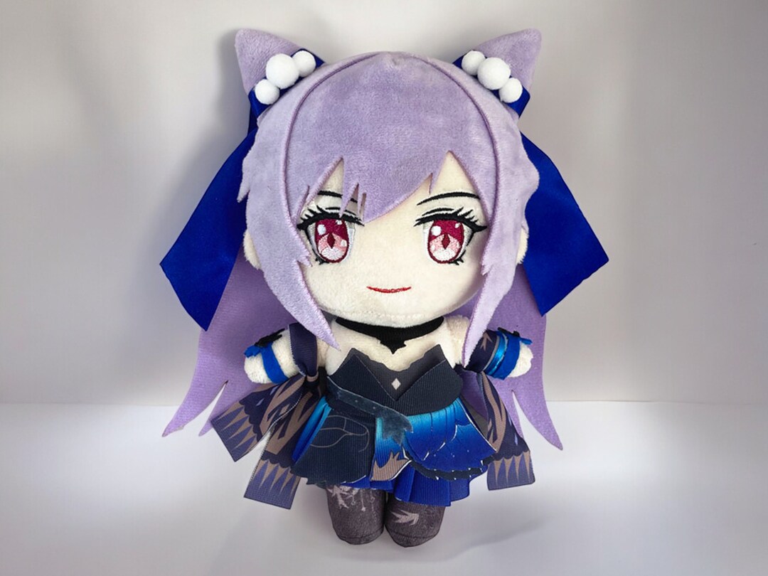 Keqing Genshin Impact Plush Doll, Cute Anime Character Toy, Collectible ...