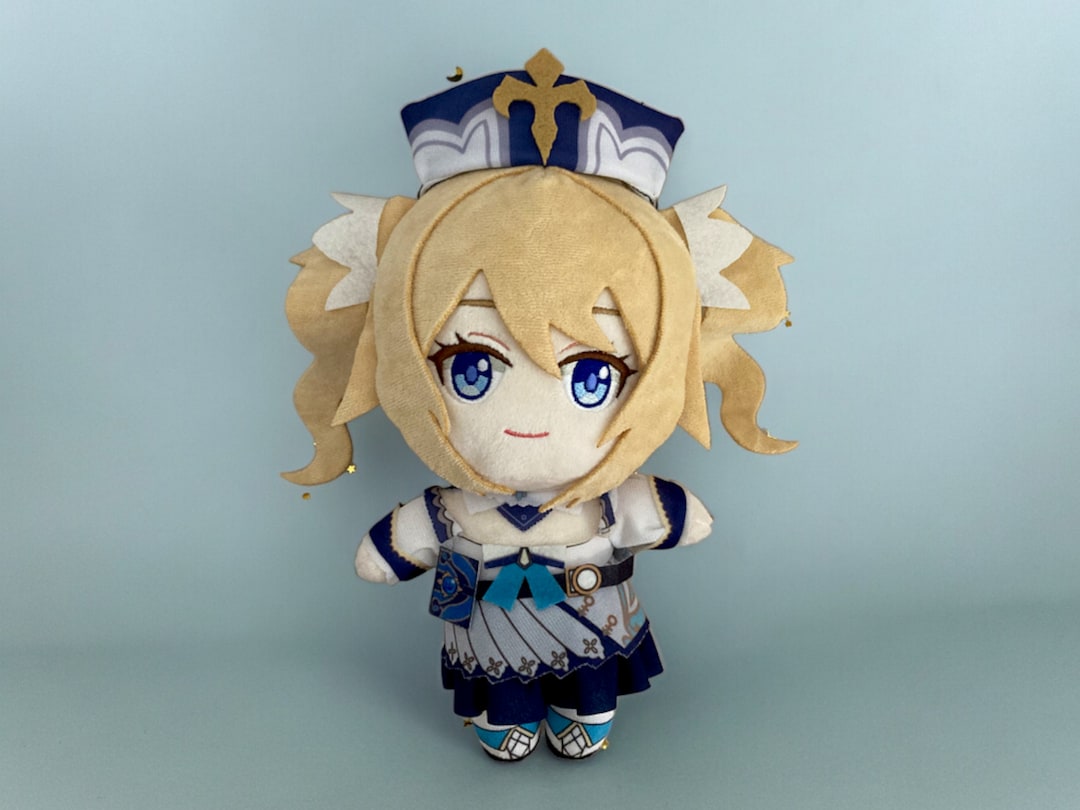 Barbara Pegg Genshin Impact Plush Doll, Cute Anime Character Toy ...