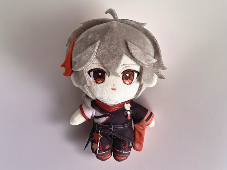 Kaedehara Kazuha Genshin Impact Plush Doll, Cute Anime Character Toy ...
