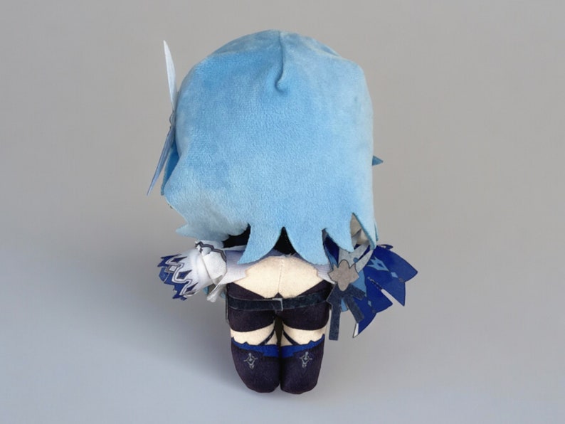 Eula Genshin Impact Plush Doll, Cute Anime Character Toy, Collectible ...