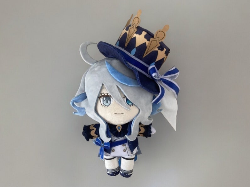 Furina De Fontaine Genshin Impact Plush Doll, Cute Anime Character Toy ...