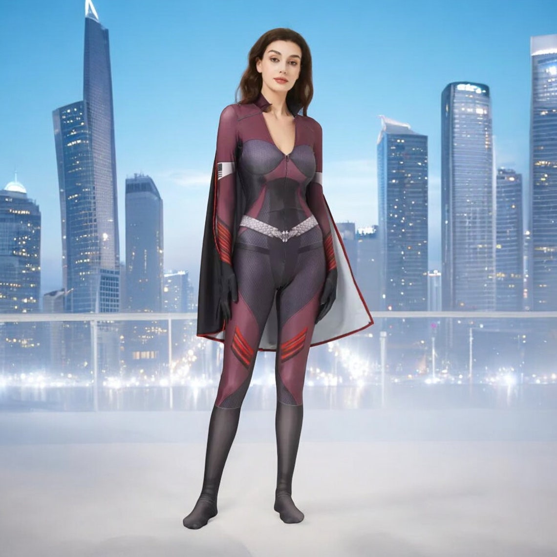 The Boys Crimson Countess Costume, Crimson Countess Cosplay, Adults and ...