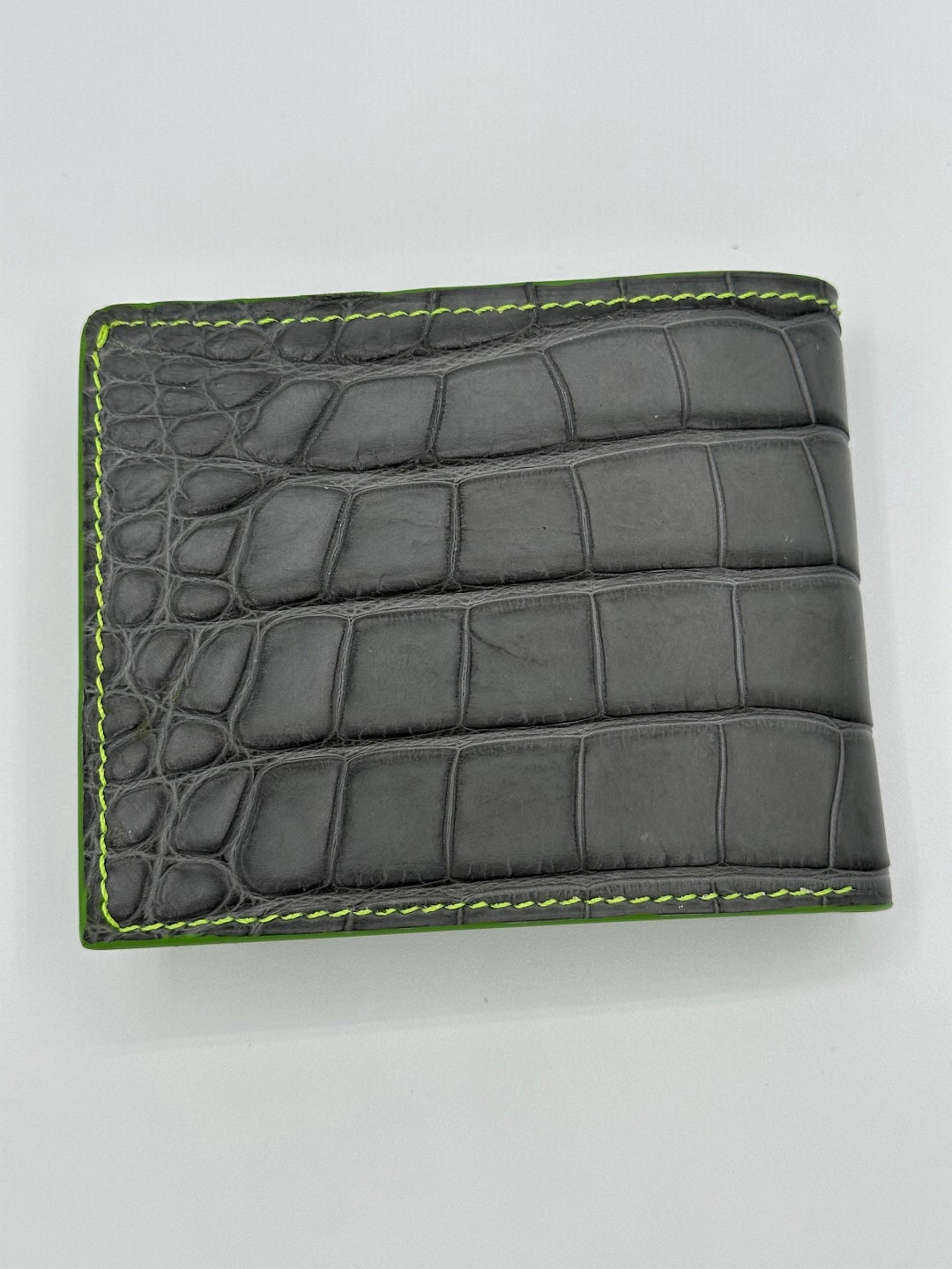 Alligator Bifold Wallet - Etsy