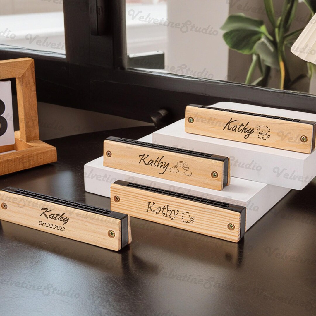 Personalized Engraved Harmonica Kids Gift, Children's Gift, Best ...