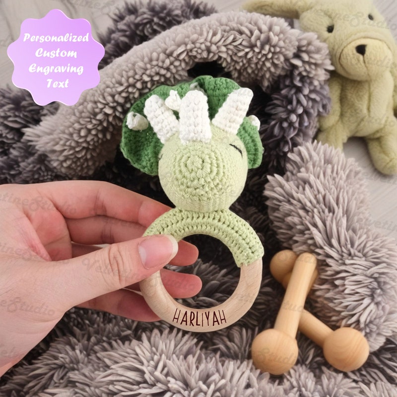 Baby Rattle - Etsy