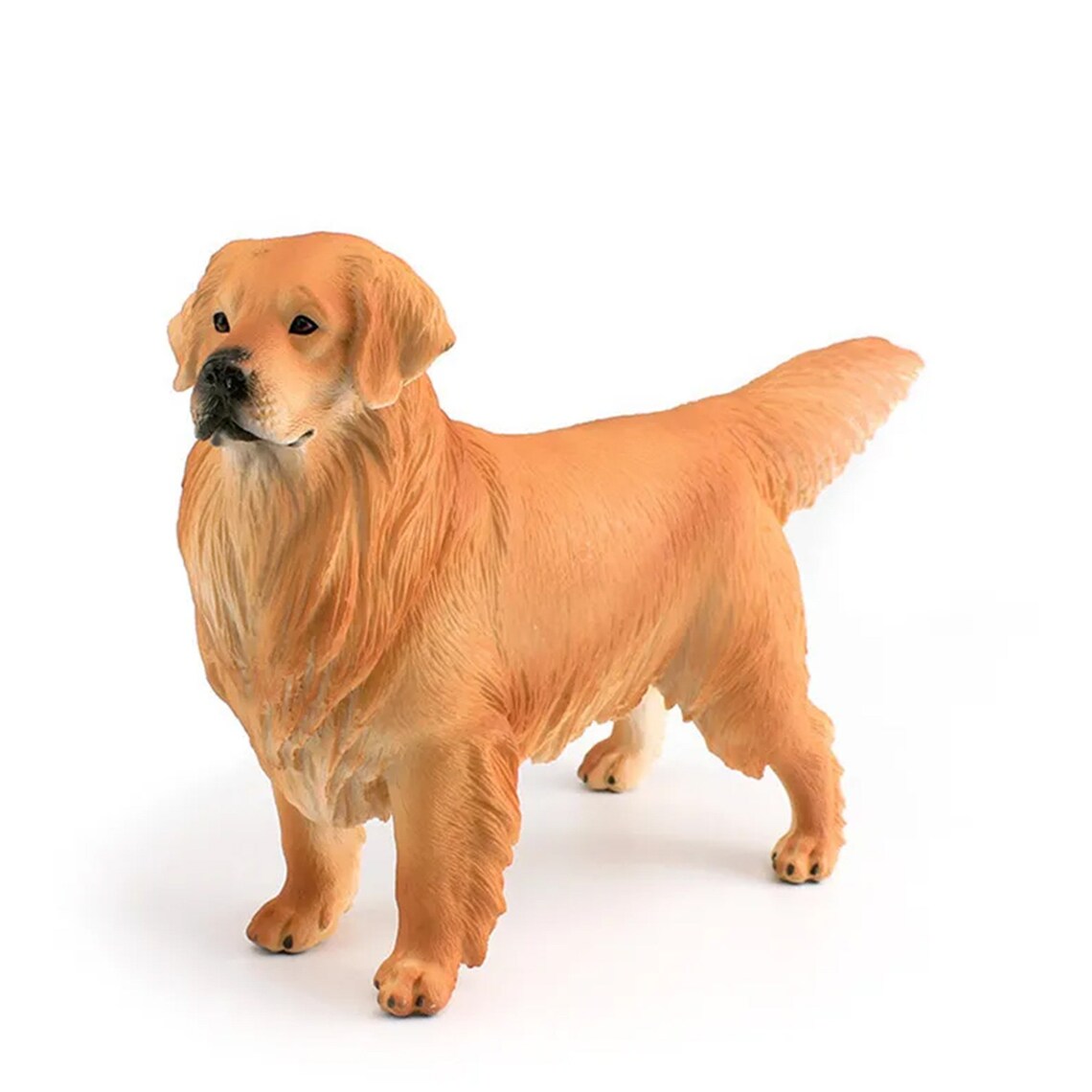 Simulated Pet Dog Miniature Model, Solid Shiba Inu, Golden Retriever ...
