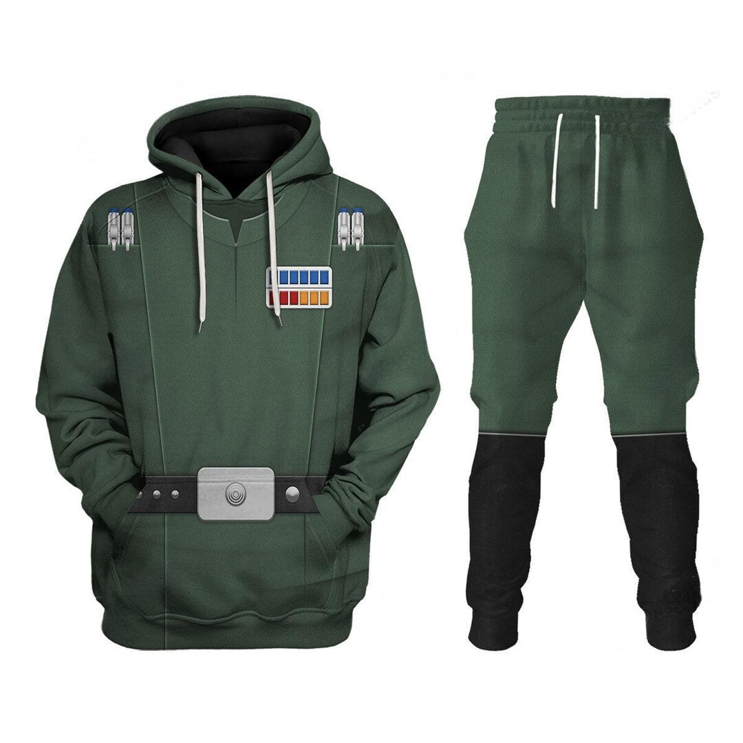 Star Wars Wilhuff Tarkin Cosplay Hoodie Jogger, Disney Halloween ...