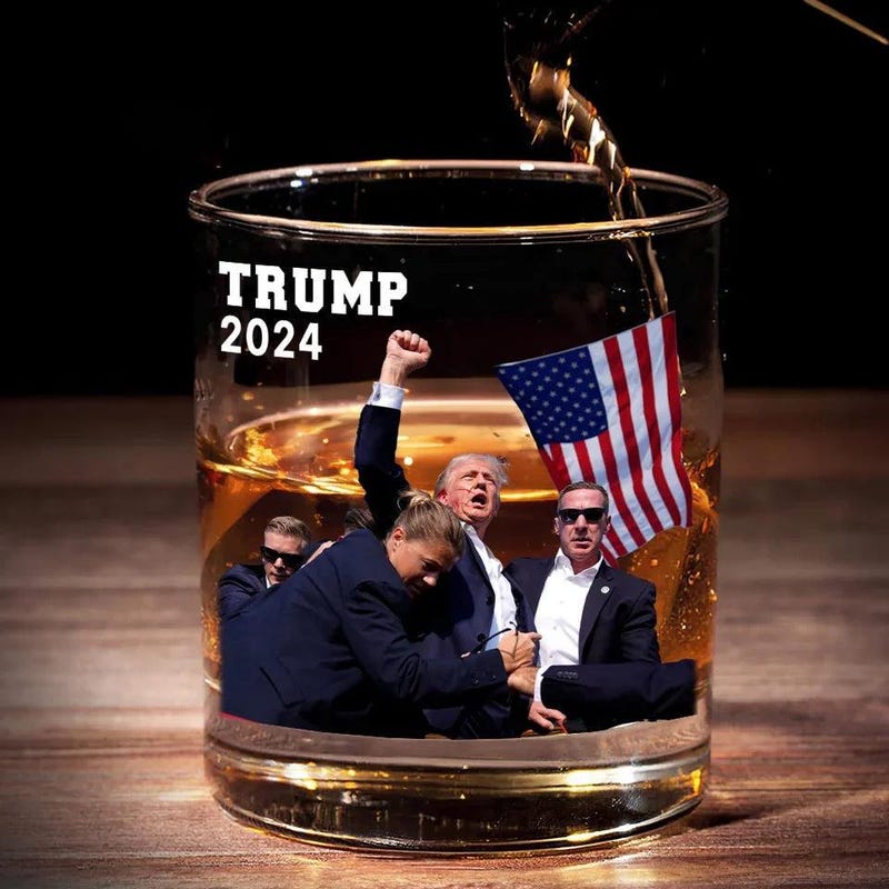 Trump Wine Glass - Etsy