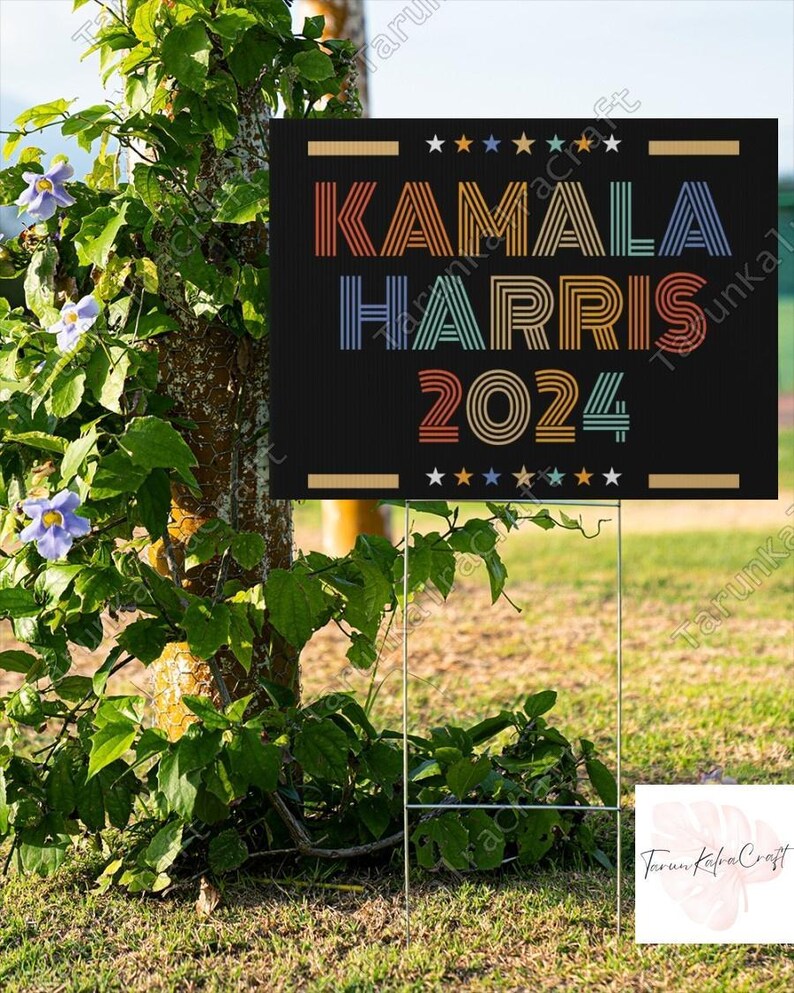 Kamala Harris 2024 Yard Sign, Kamala 2024 Election, Kamala Harris for ...