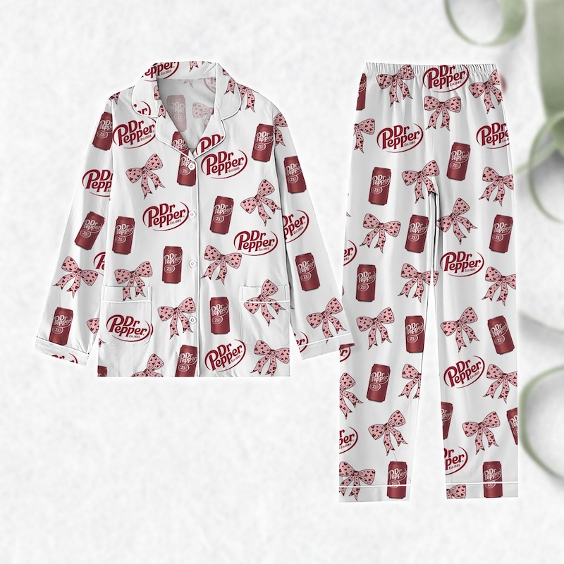 Dr Pepper Pajamas - Etsy