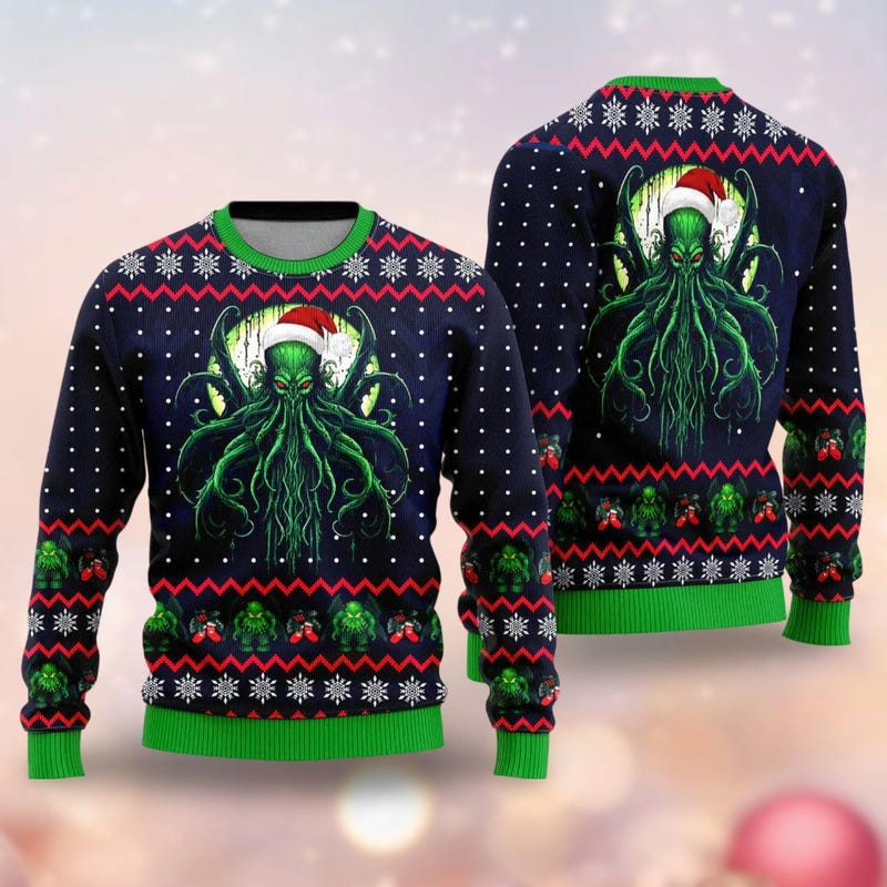 Octopus Sweater - Etsy