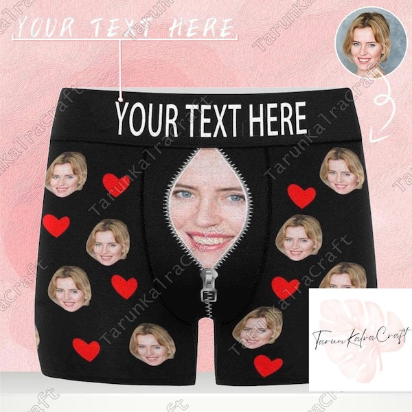 Zipper Face Underwear - Etsy