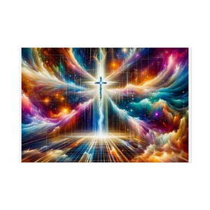 Cross Poster Print - Etsy