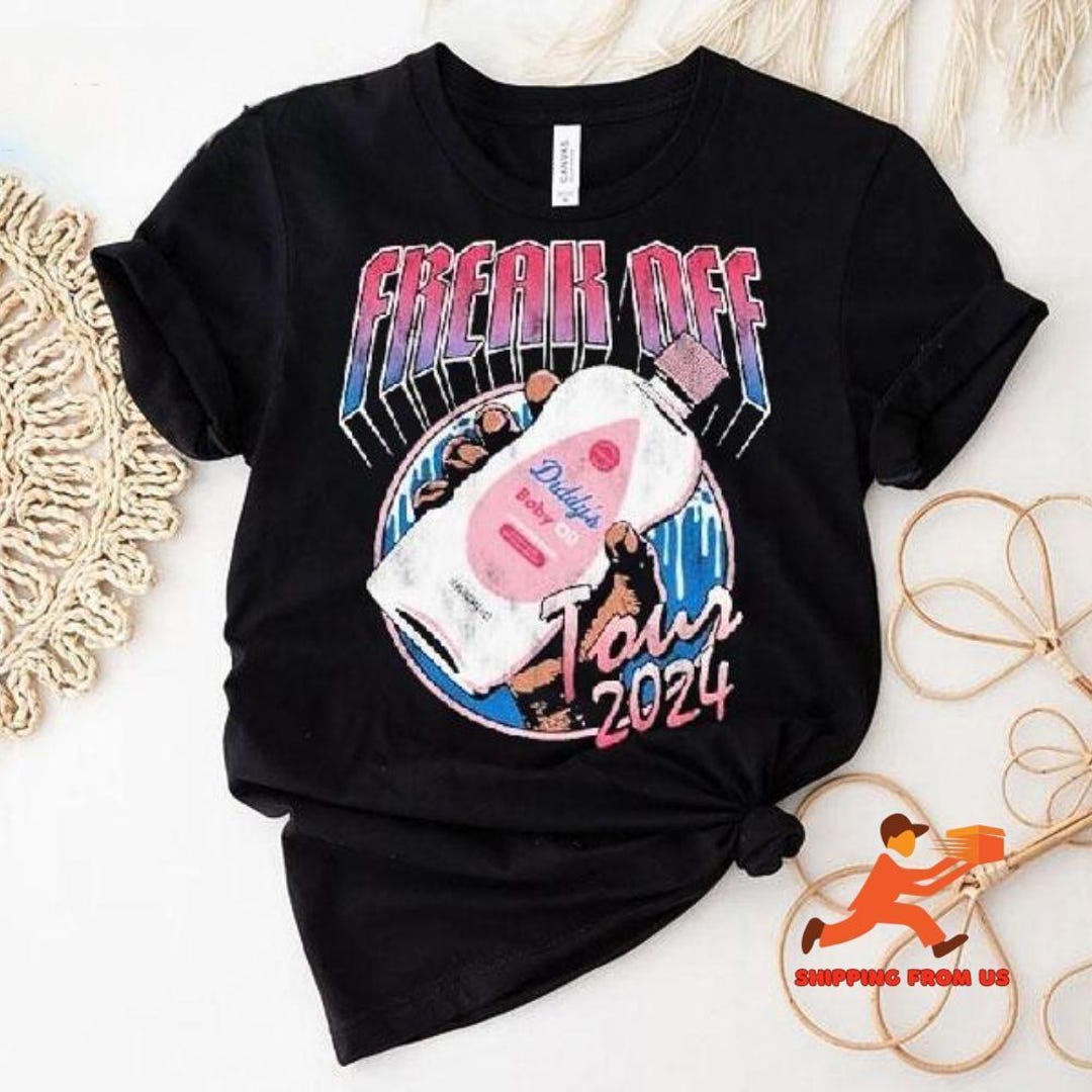 Freak off Diddys Baby Oil Tour 2024 Shirt, Diddy Party T-shirt, Diddy ...