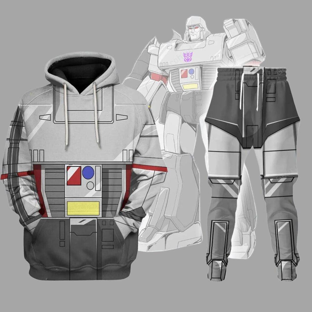 Christmas Transformers Megatron Cosplay Hoodie/joggers, Transformers ...