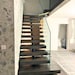 Central Spine Staircase Design / Modern Staircase - Steel & Oak Stairs ...