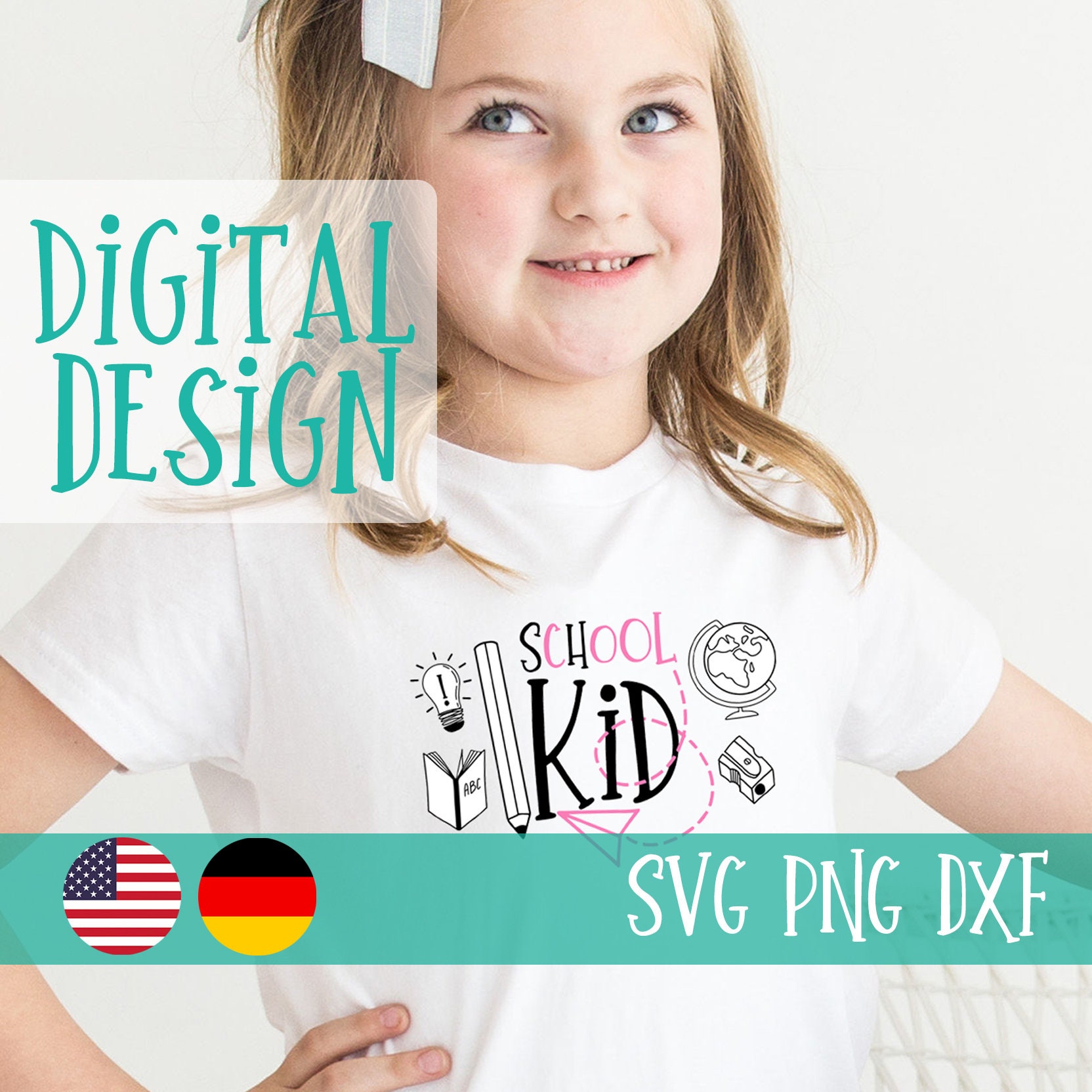 Digital Plotter File Schoolkid Cool Kid Plot for School Beginners - Etsy