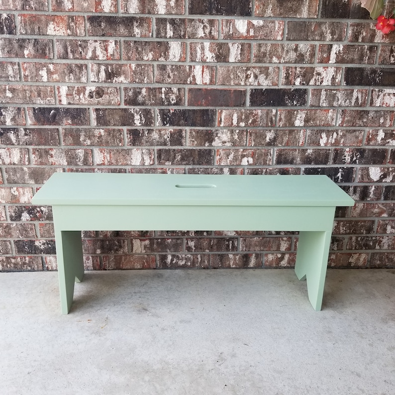 Solid Wood Entryway Bench: Modern Traditional, Handmade TV Stand - Etsy